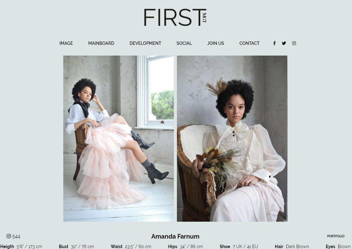 First Model Management – Amanda Farnum – Fashion Photographer London ...